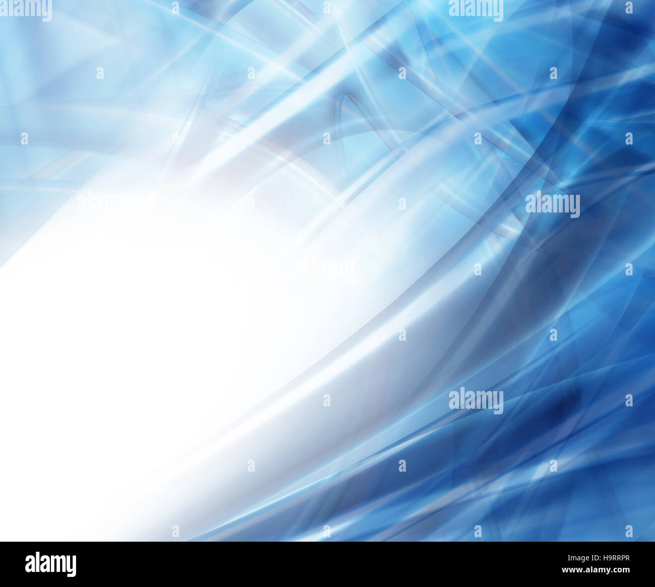 Modern abstract white background blue hi-res stock photography and ...
