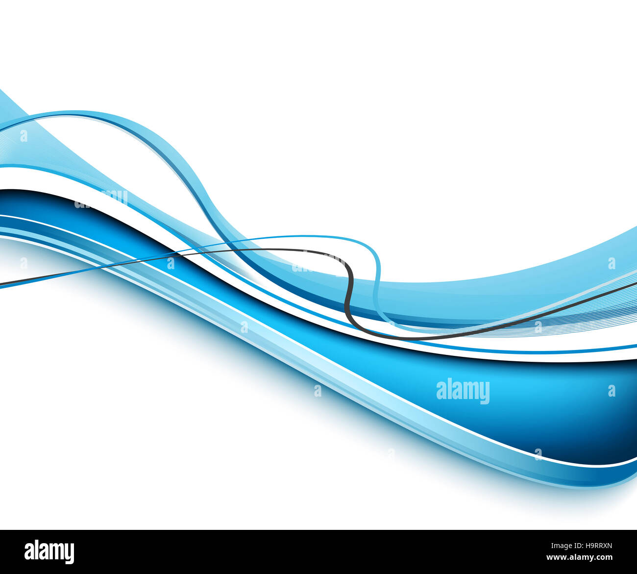 Blue abstract modern background hi-res stock photography and images - Alamy