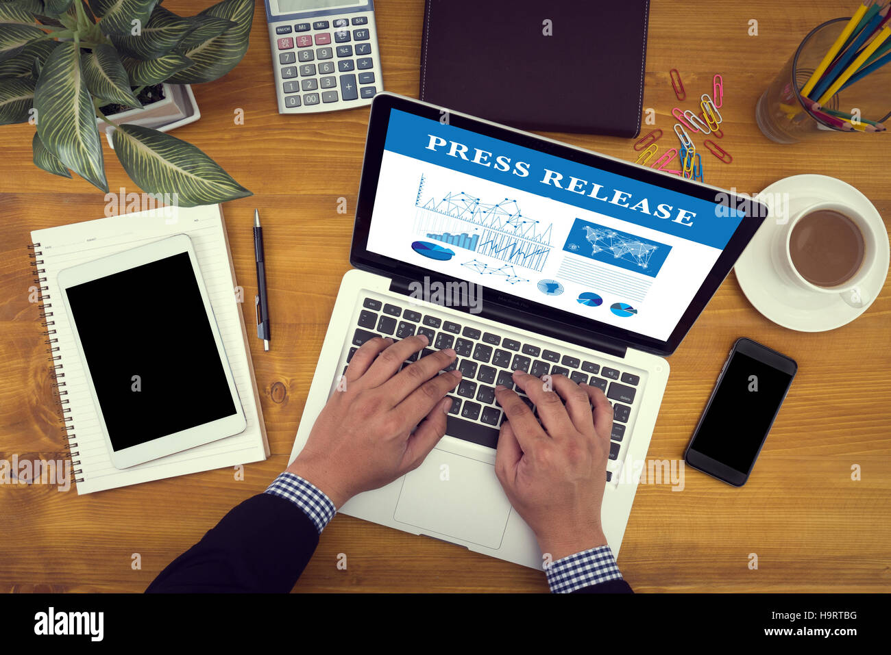 Press release concept hi-res stock photography and images - Alamy
