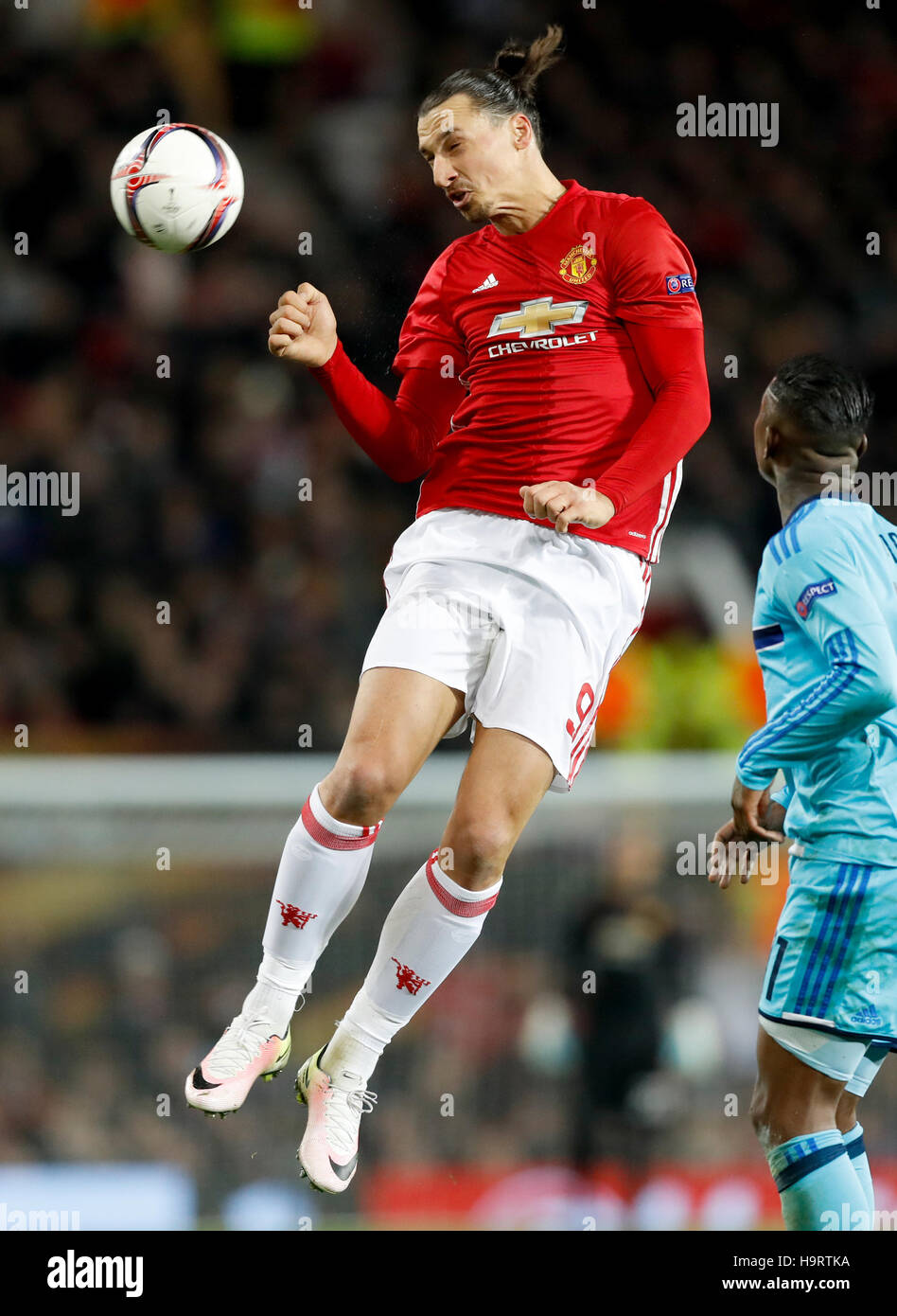 Manchester United's Zlatan Ibrahimovic Stock Photo - Alamy