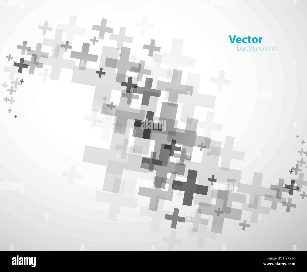 Abstract background created with plus signs - horizontal version Stock ...