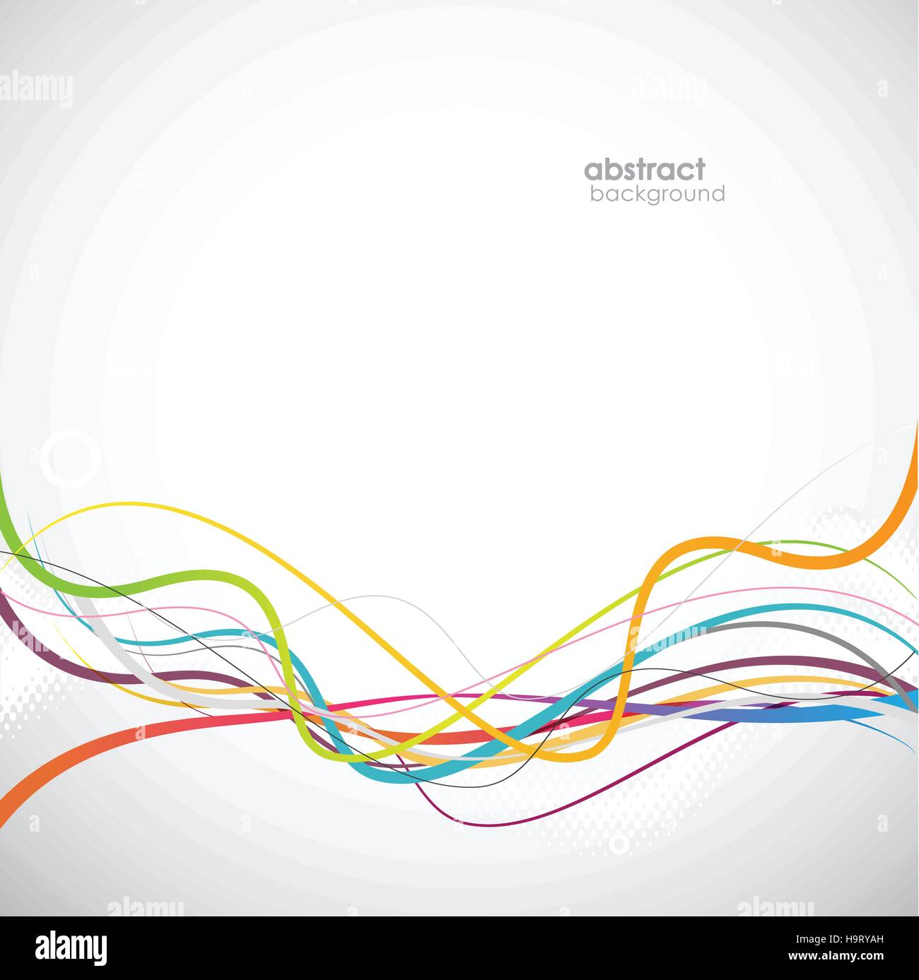 Abstract simple lines in footer. Vector art Stock Vector Image & Art ...