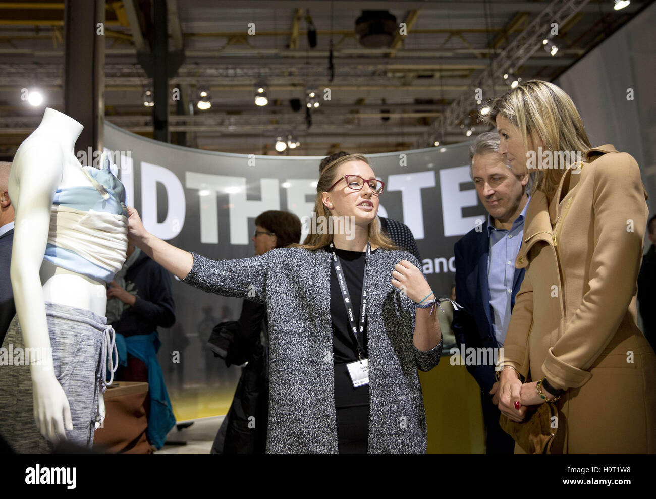 Queen Maxima of the Netherlands during her visit to the 15th Dutch ...