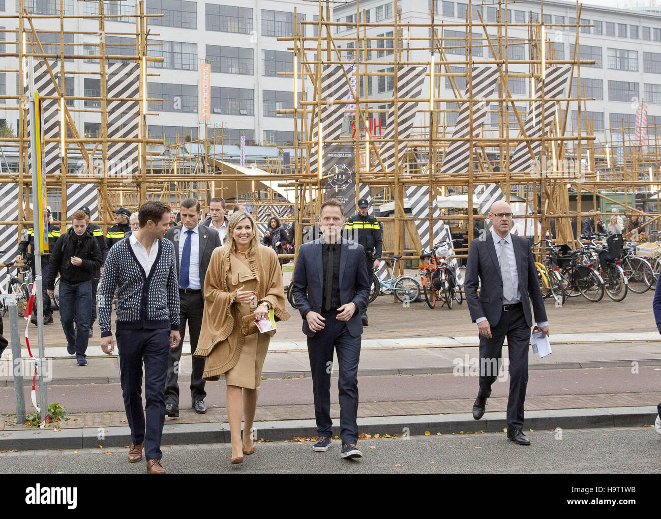 Queen Maxima of the Netherlands during her visit to the 15th Dutch ...