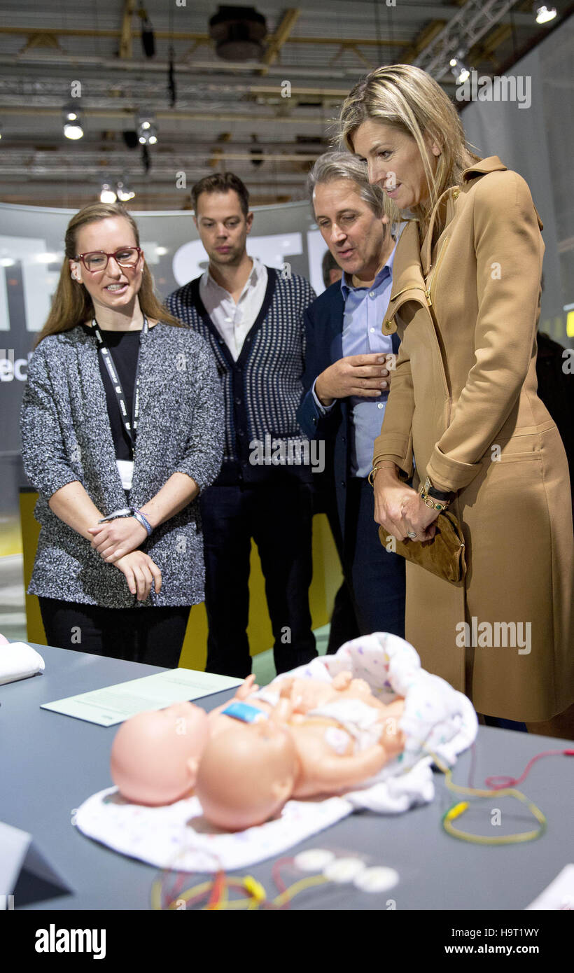 Queen Maxima of the Netherlands during her visit to the 15th Dutch ...