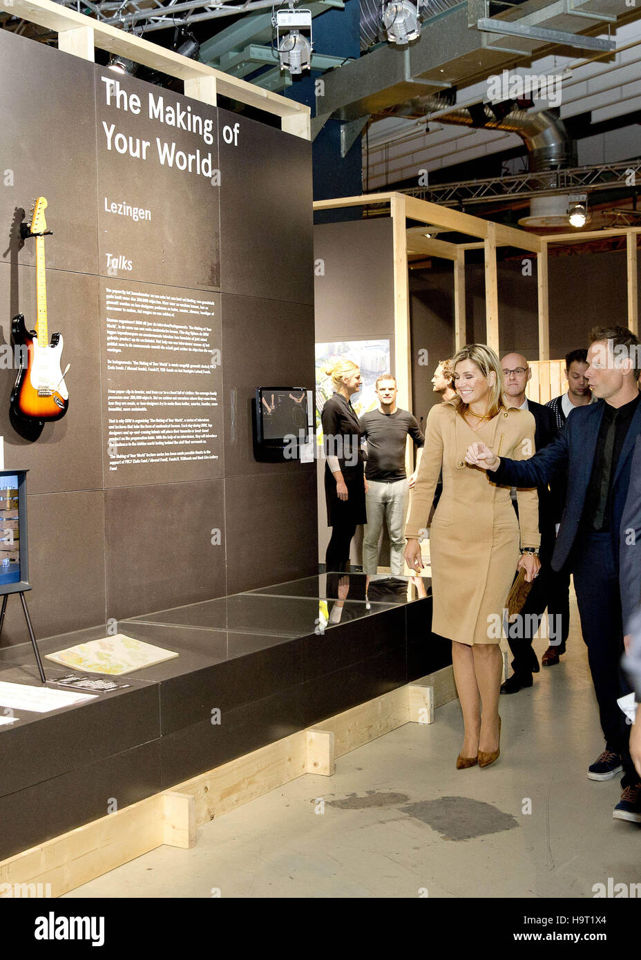 Queen Maxima of the Netherlands during her visit to the 15th Dutch ...