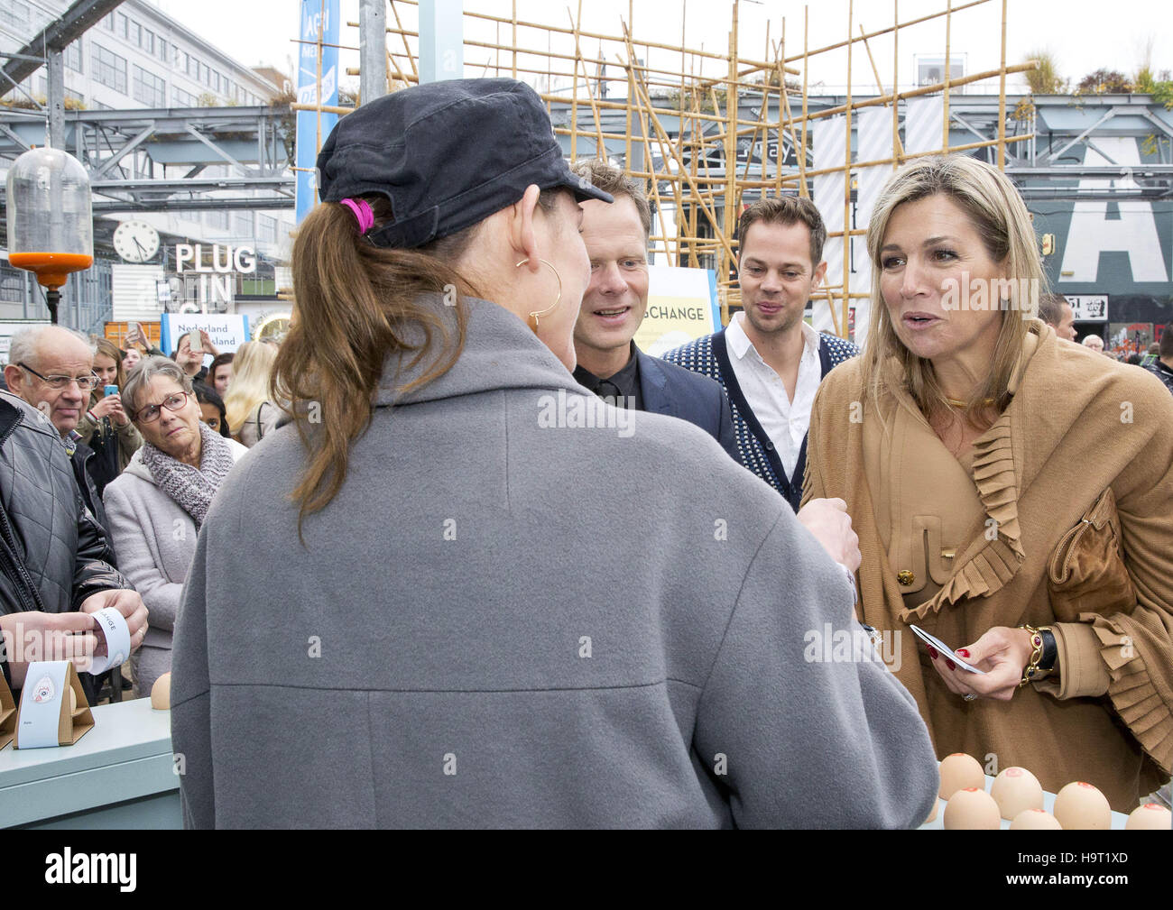 Queen Maxima of the Netherlands during her visit to the 15th Dutch ...