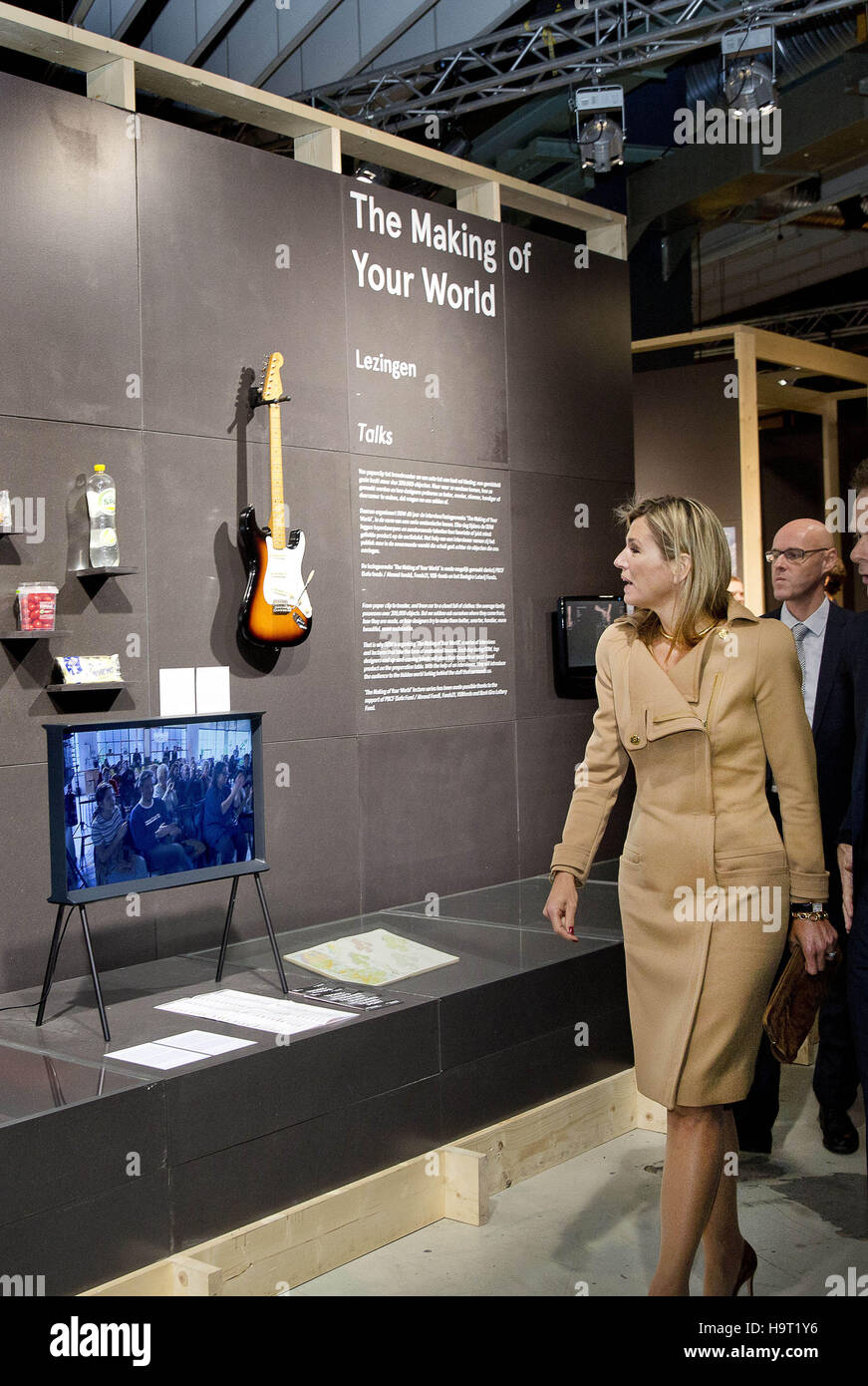 Queen Maxima of the Netherlands during her visit to the 15th Dutch ...
