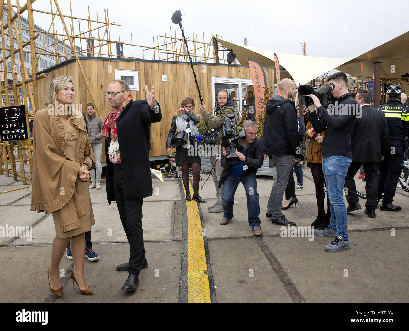 Queen Maxima of the Netherlands during her visit to the 15th Dutch ...
