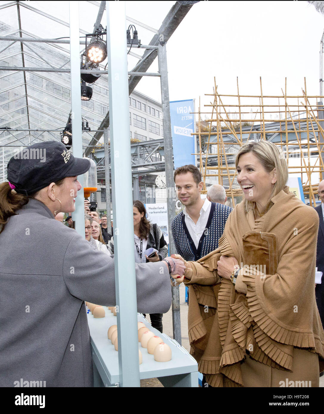 Queen Maxima of the Netherlands during her visit to the 15th Dutch ...