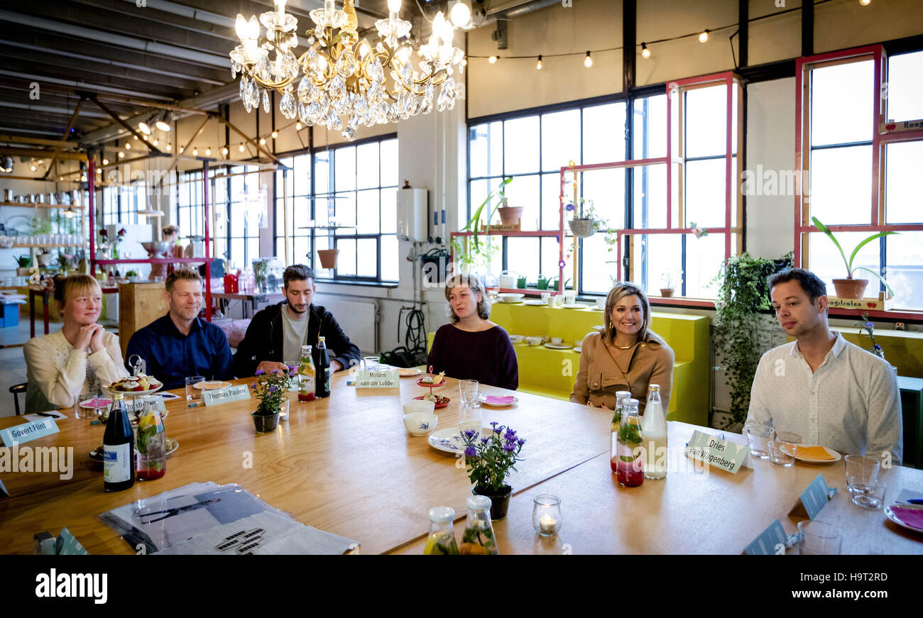 Queen Maxima of the Netherlands during her visit to the 15th Dutch ...