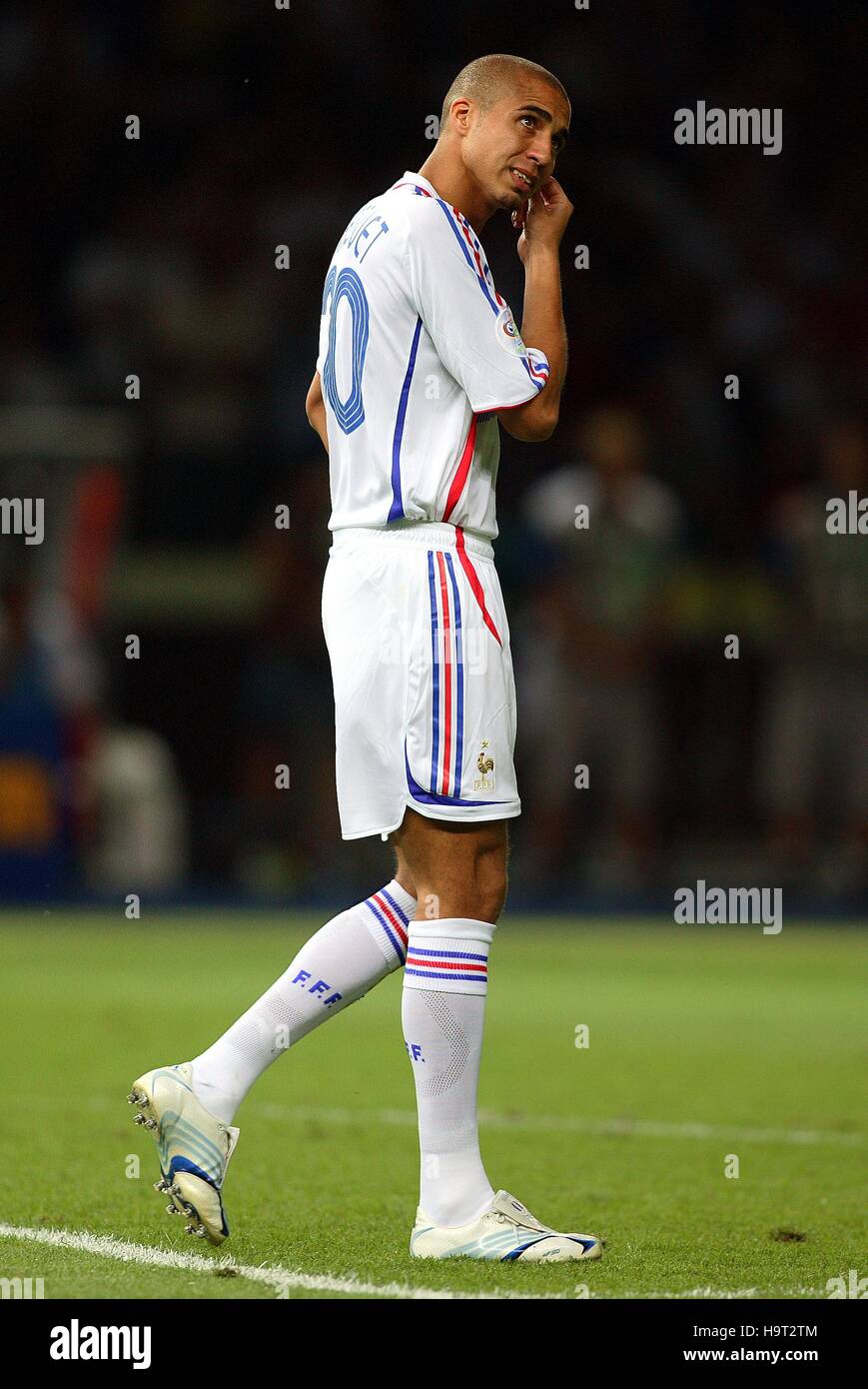 DAVID TREZEGUET ITALY V FRANCE OLYMPIC STADIUM BERLIN GERMANY 09 July ...
