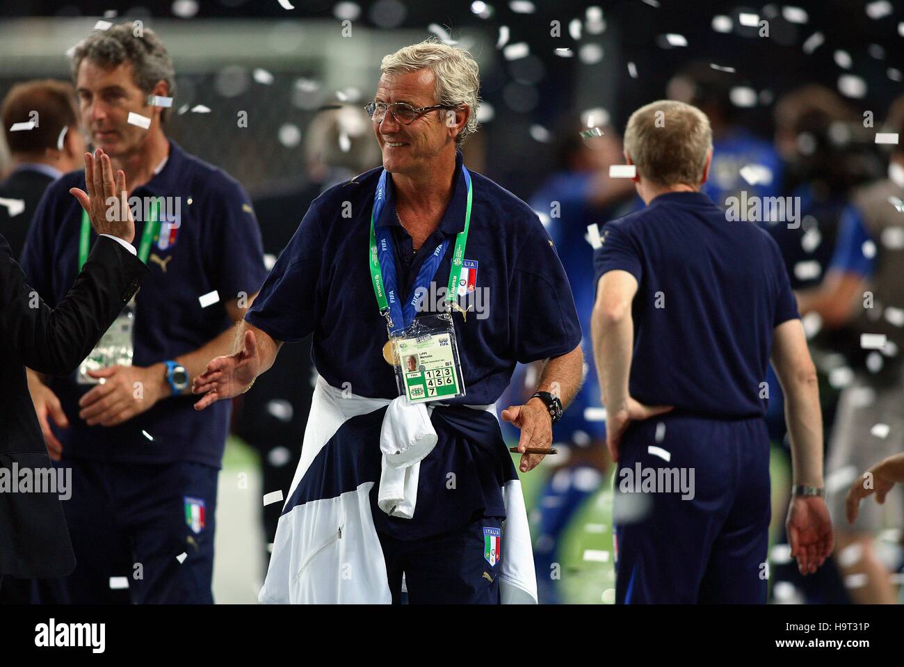 MARCELLO LIPPI ITALIAN COACH OLYMPIC STADIUM BERLIN GERMANY 09 July ...
