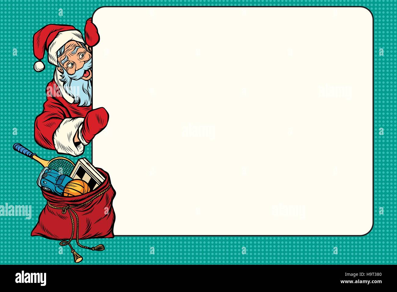 Christmas man list Stock Vector Images - Alamy