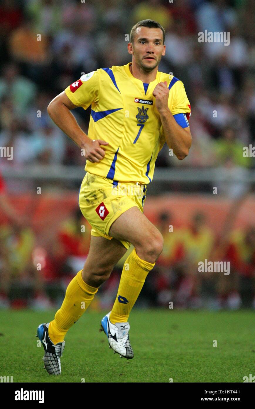 ANDRIY SHEVCHENKO UKRAINE & CHELSEA FC WORLD CUP COLOGNE GERMANY 26 ...