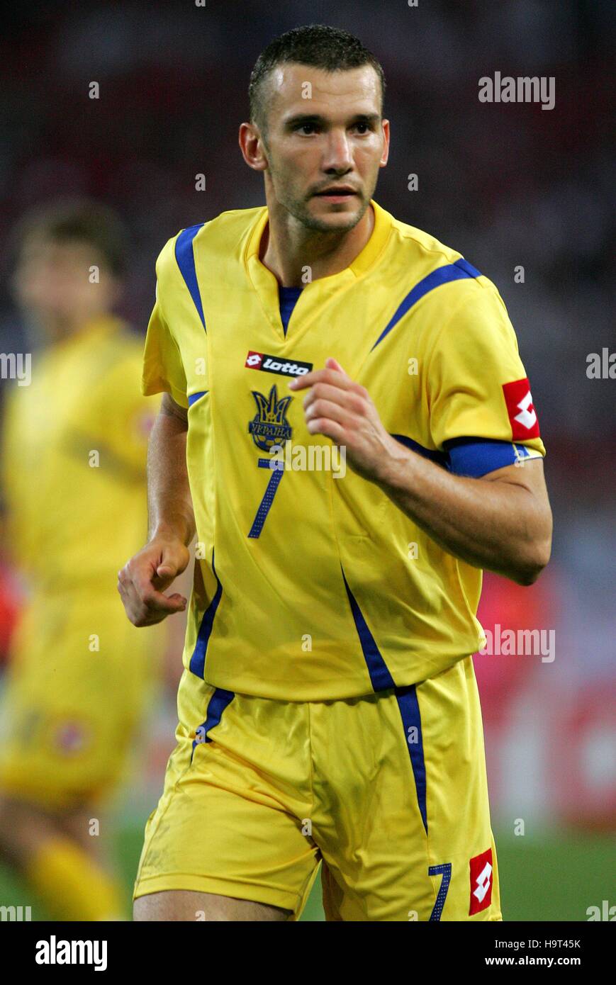 ANDRIY SHEVCHENKO UKRAINE & CHELSEA FC WORLD CUP COLOGNE GERMANY 26 ...