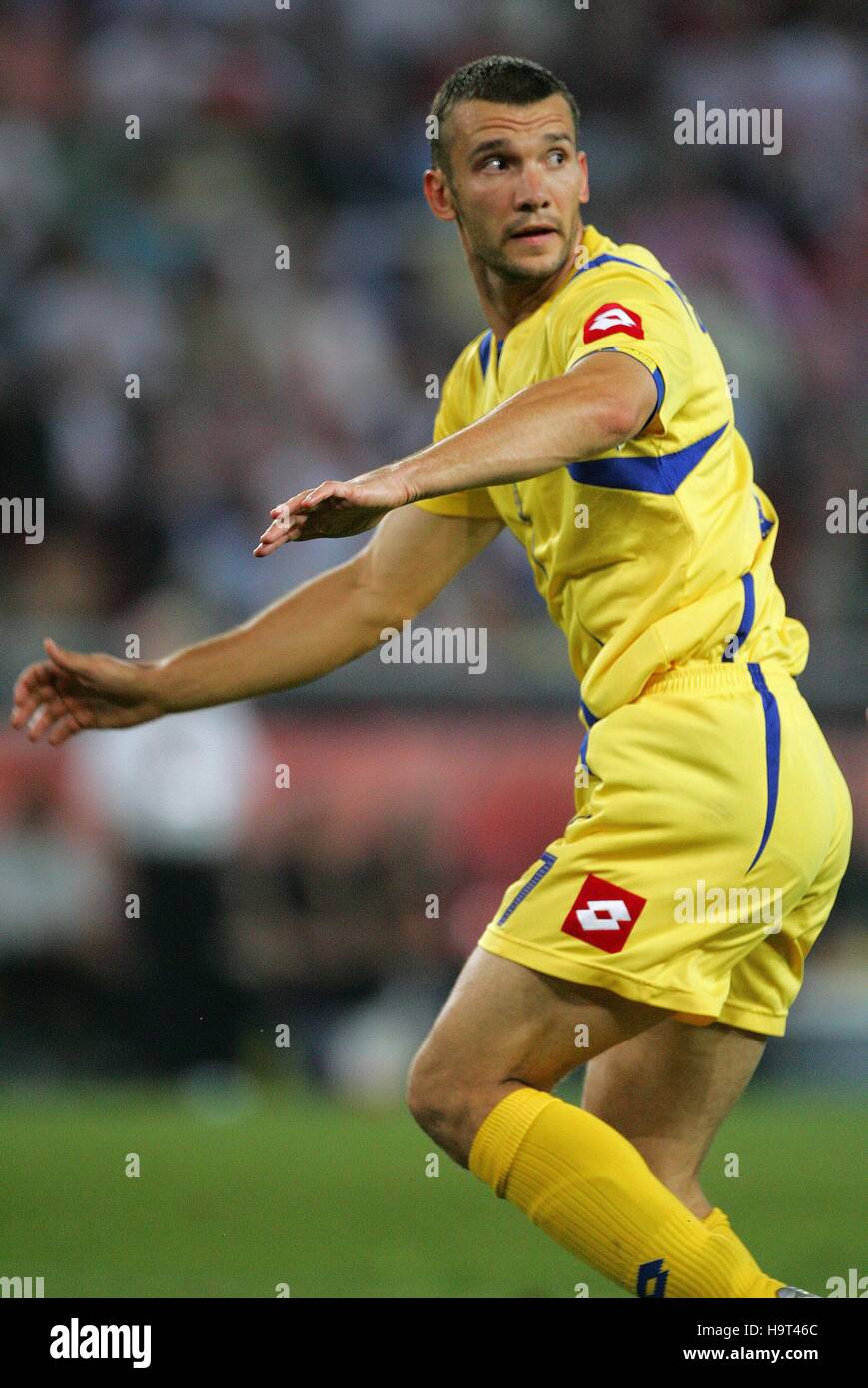 ANDRIY SHEVCHENKO UKRAINE & CHELSEA FC WORLD CUP COLOGNE GERMANY 26 ...