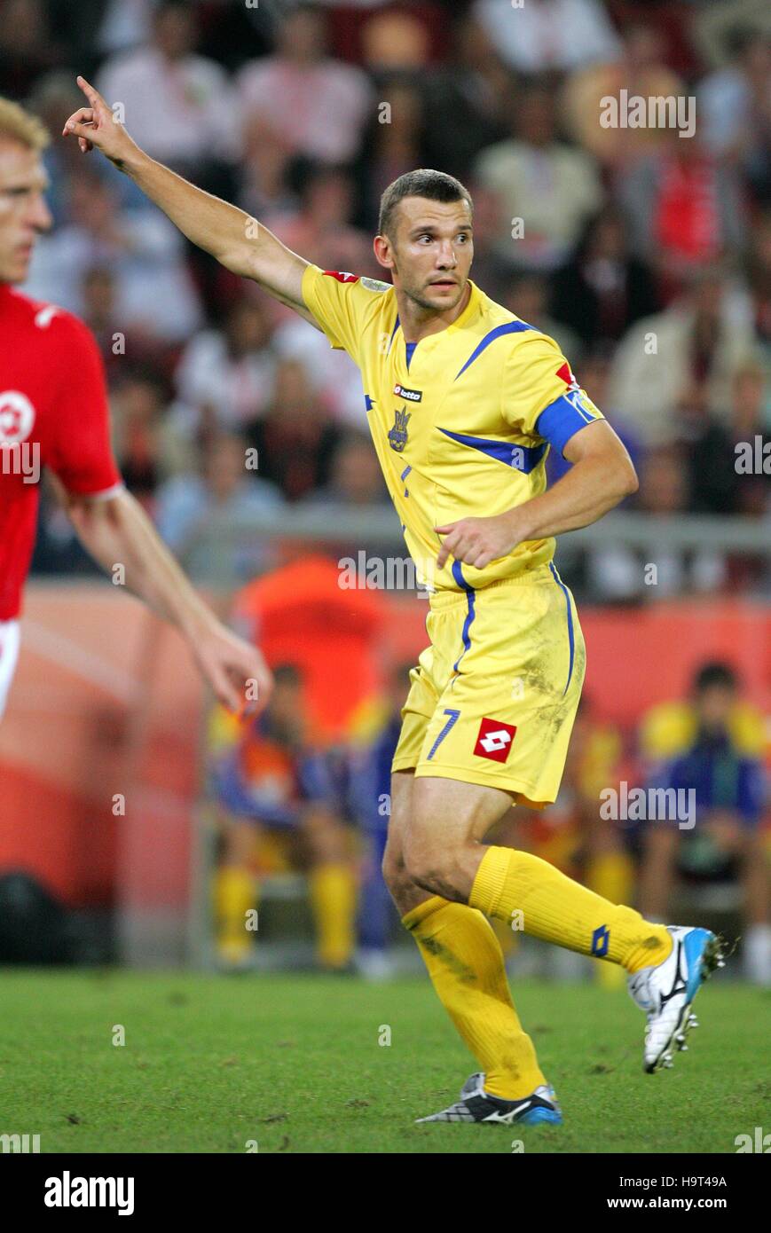 ANDRIY SHEVCHENKO UKRAINE & CHELSEA FC WORLD CUP COLOGNE GERMANY 26 ...