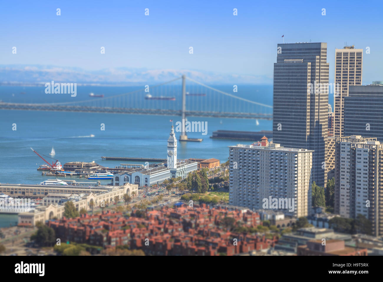Aerial view san francisco hi-res stock photography and images - Alamy