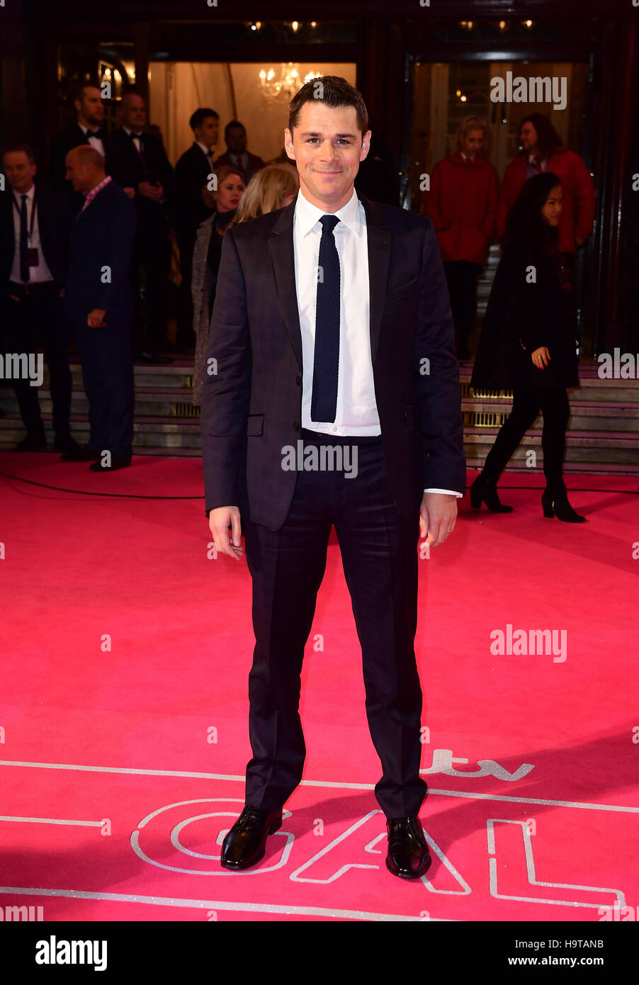 Kenny Doughty attending the ITV Gala at the London Palladium. PRESS ...