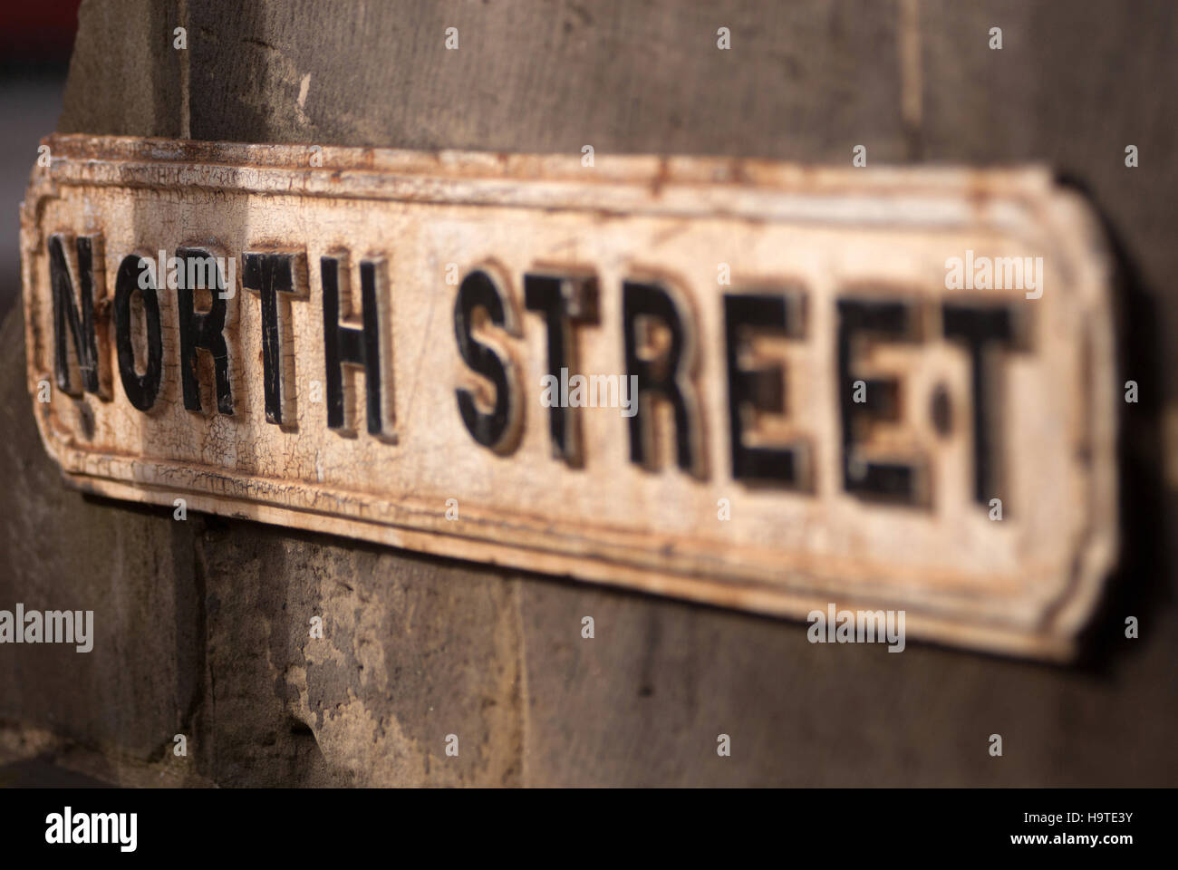 North Street sign, York Stock Photo - Alamy