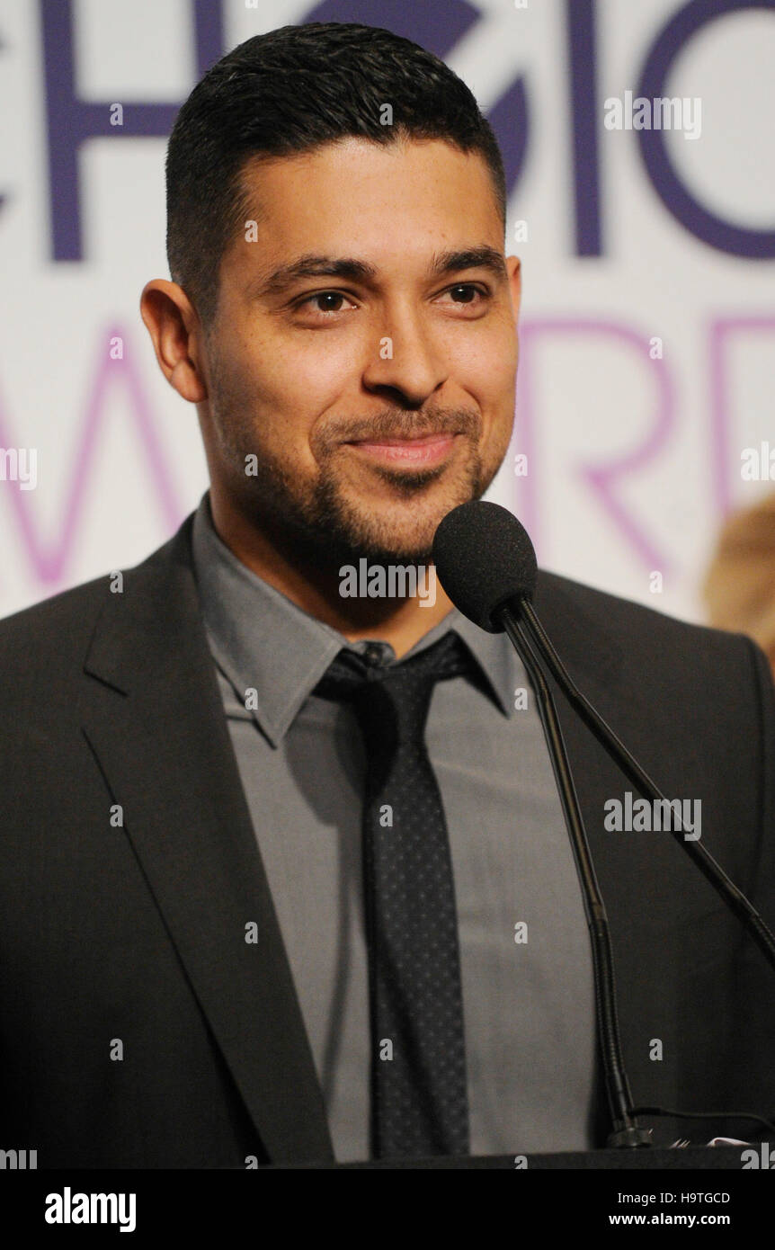 Actor Wilmer Valderrama attend the People's Choice Awards Nominations ...