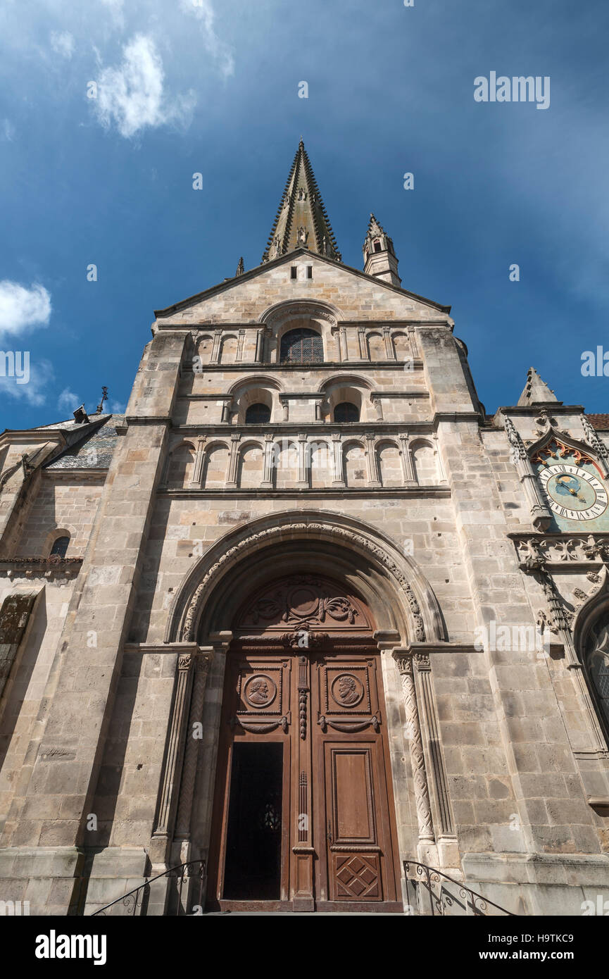 Cathedral of saint lazarus of autun hi-res stock photography and images ...