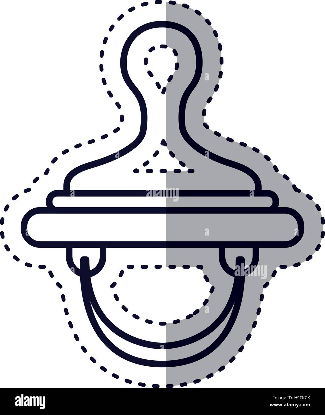 Isolated baby pacifier design Stock Vector Image & Art - Alamy