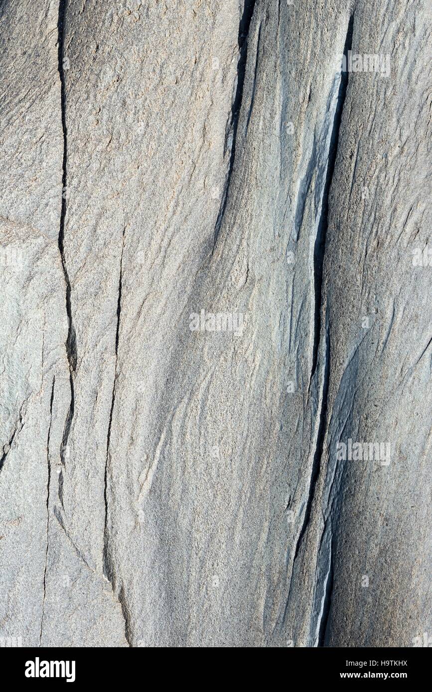 Weathered and washed-slate, texture, Isle of Islay, Inner Hebrides ...