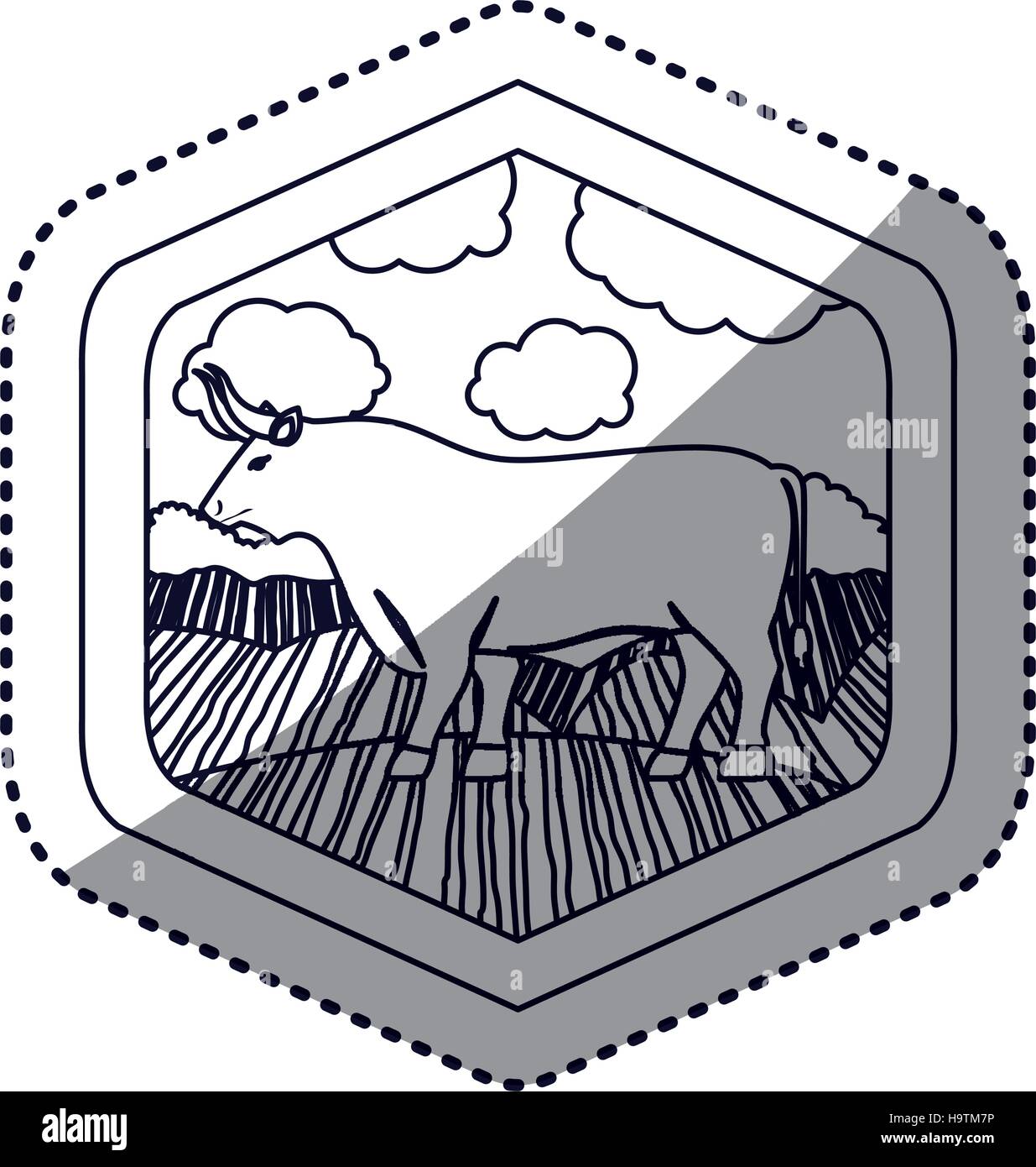 Inside Steer Stock Vector Images - Alamy