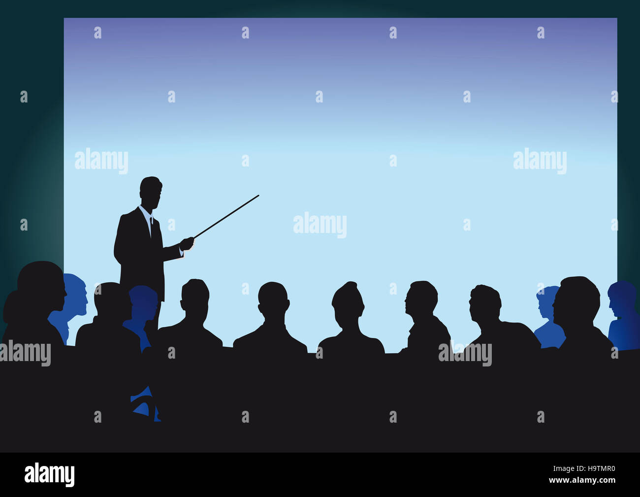 Lecture and Training Stock Photo - Alamy