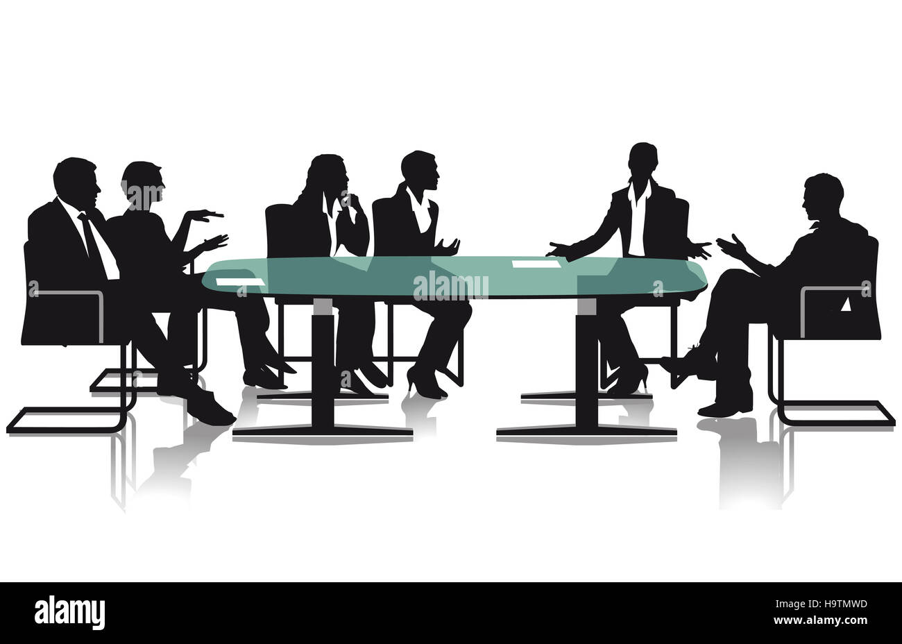business people, meet Stock Photo - Alamy