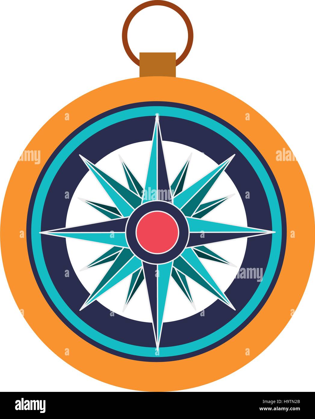 Isolated compass design Stock Vector Image & Art - Alamy