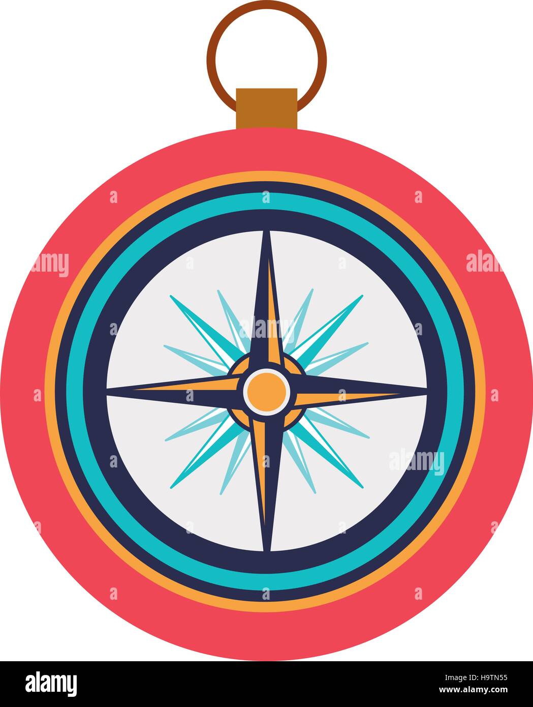 Isolated compass design Stock Vector Image & Art - Alamy