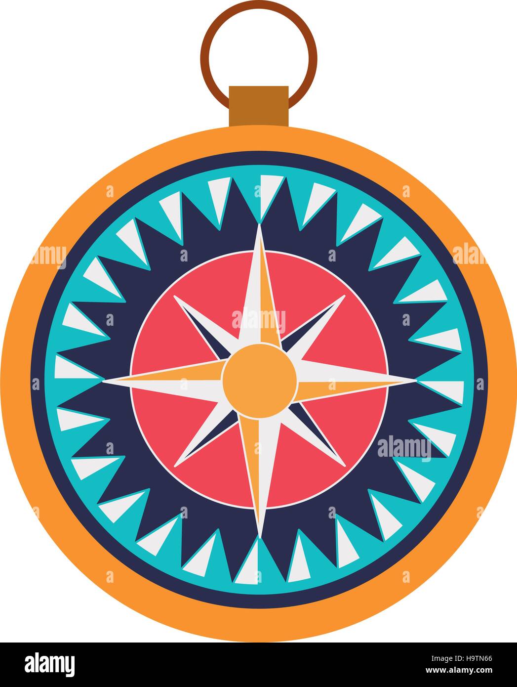 Isolated compass design Stock Vector Image & Art - Alamy