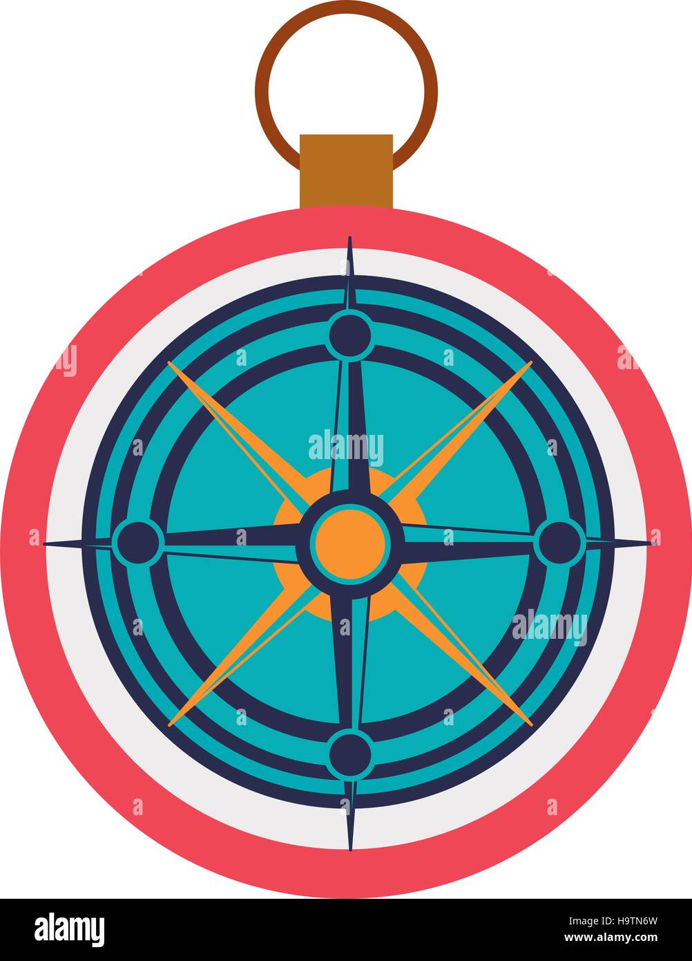 Isolated compass design Stock Vector Image & Art - Alamy