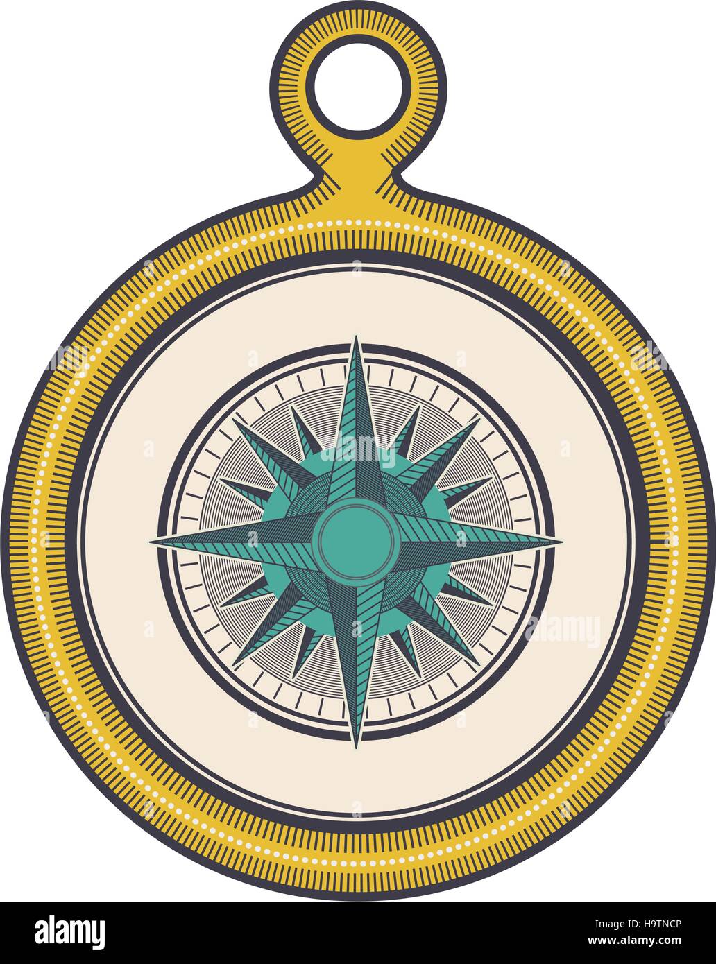 Isolated Compass Design Stock Vector Image And Art Alamy
