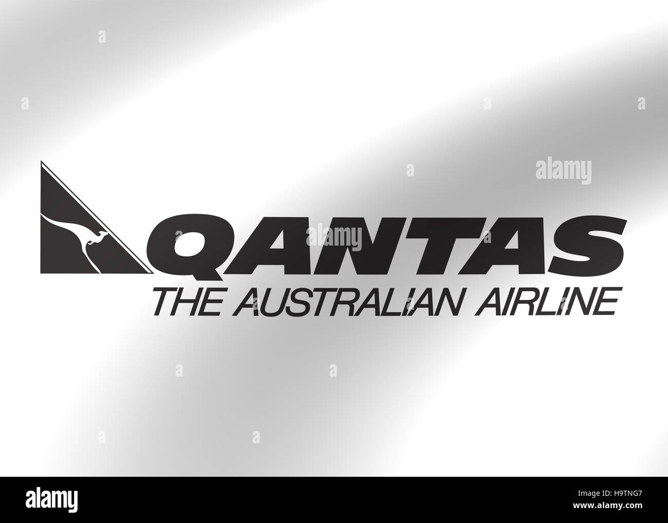 Qantas Air Airlines logo Stock Photo - Alamy