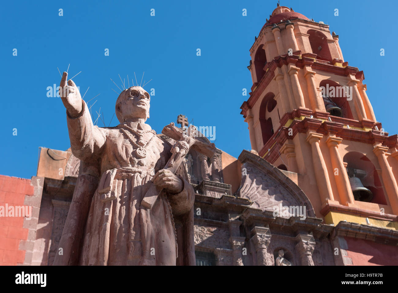 Statue of San Felipe Neri in front of the Oratorio of San Felipe Neri ...