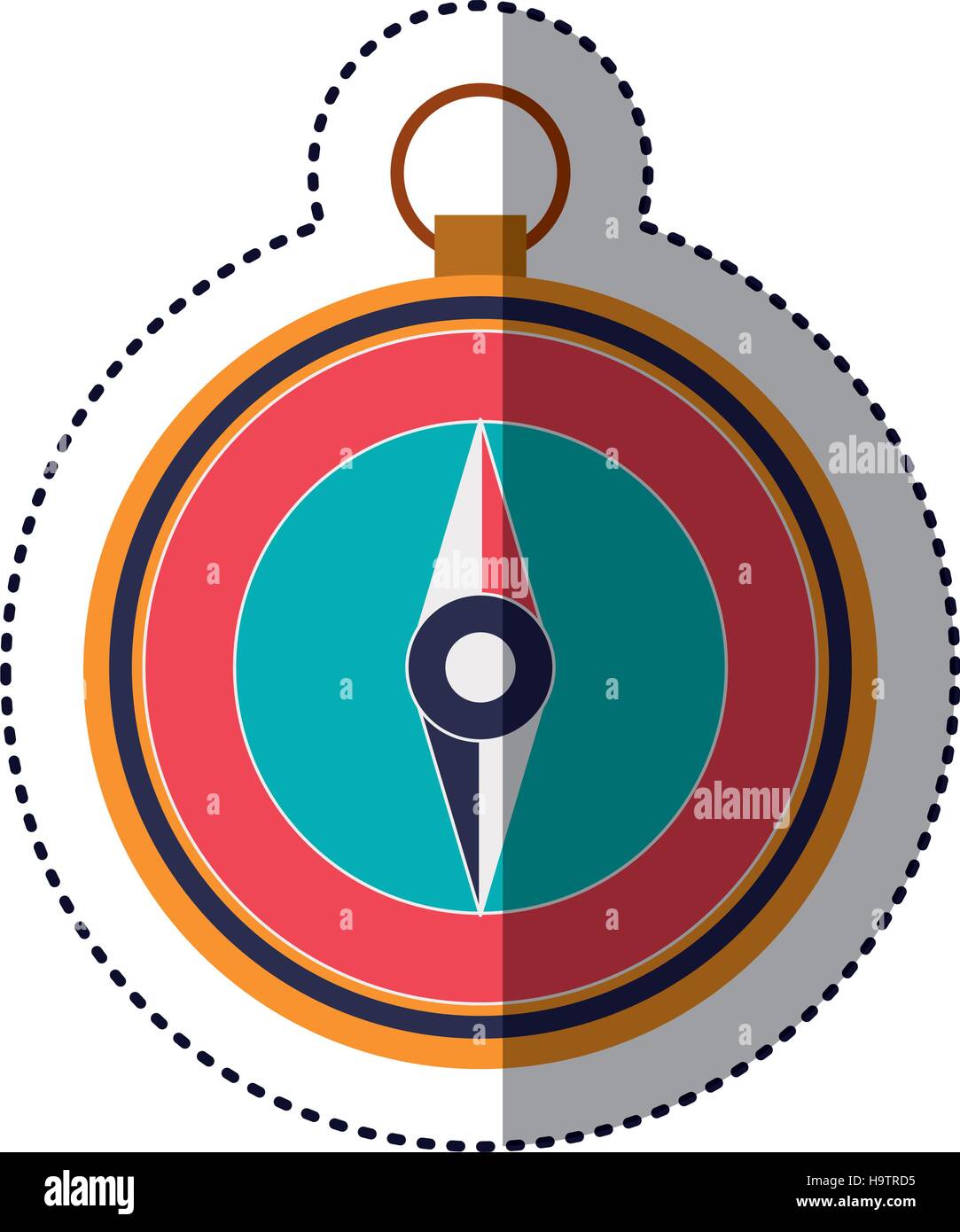 Isolated compass design Stock Vector Image & Art - Alamy