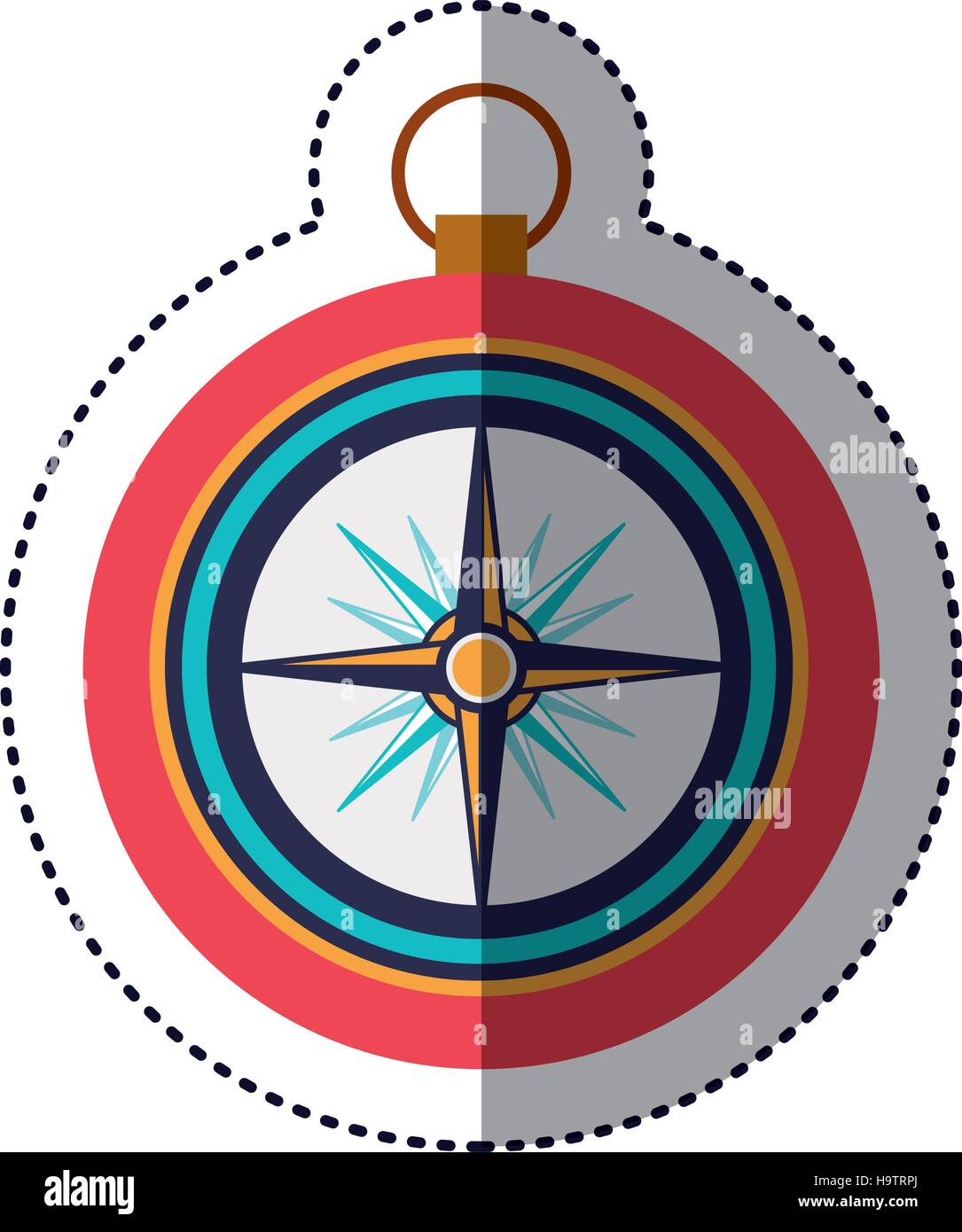 Isolated compass design Stock Vector Image & Art - Alamy