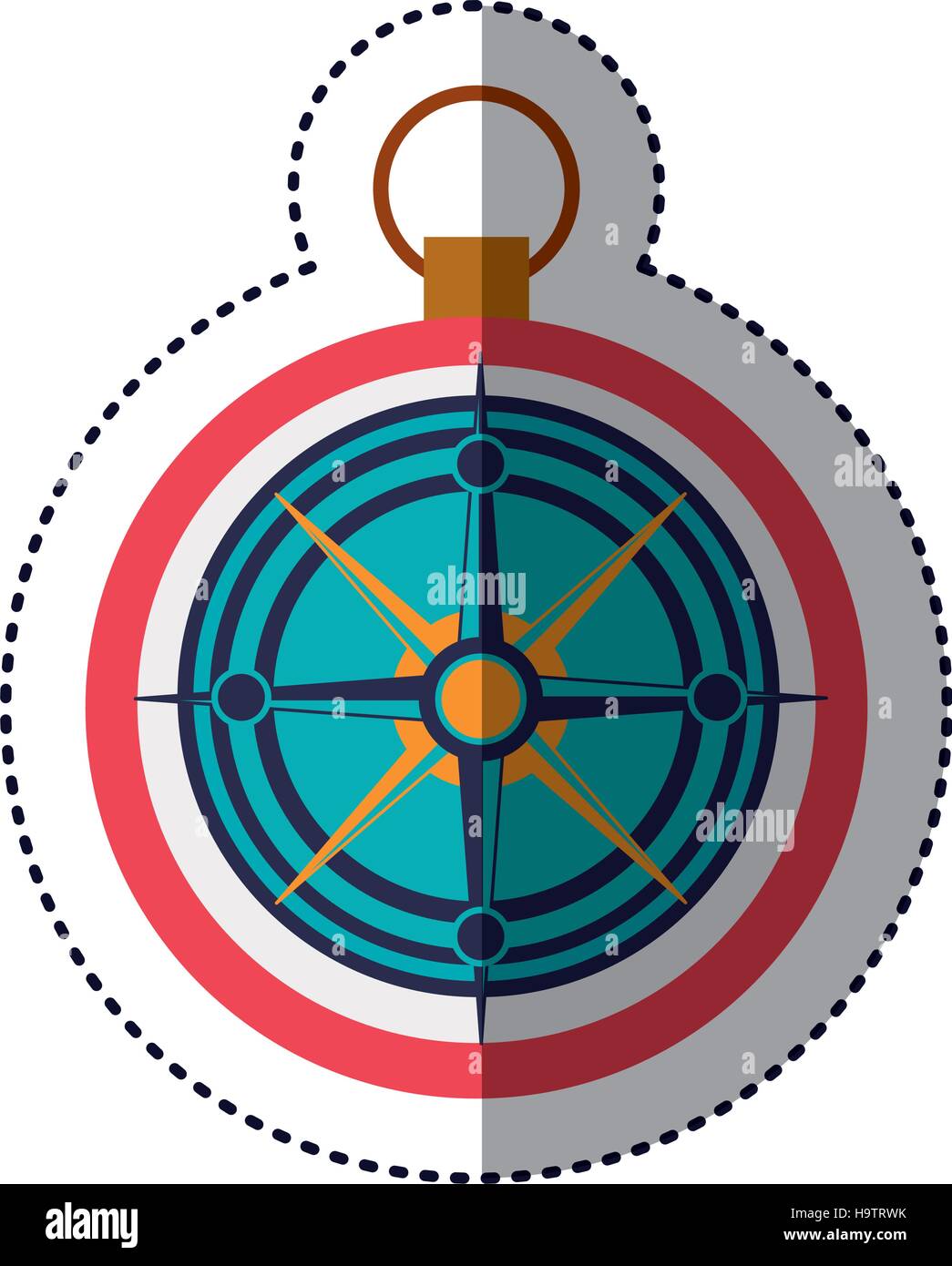 Isolated compass design Stock Vector Image & Art - Alamy