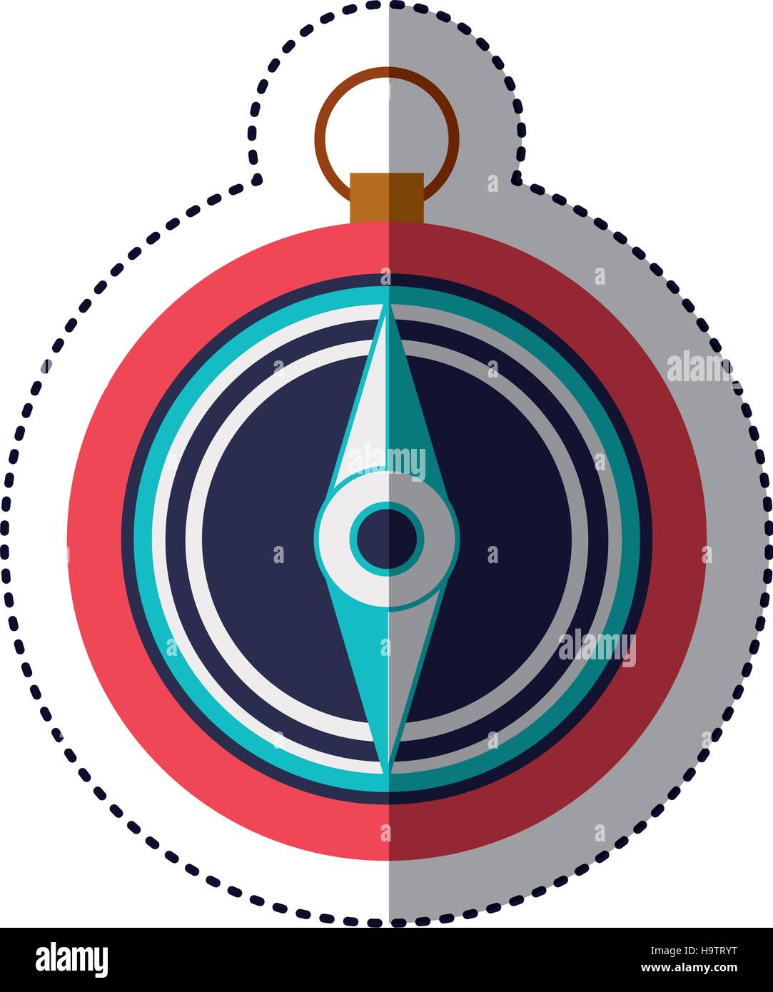 Isolated Compass Design Stock Vector Image And Art Alamy