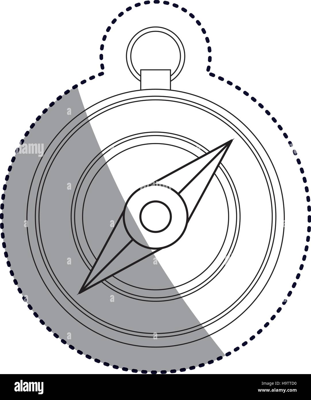 Isolated compass design Stock Vector Image & Art - Alamy