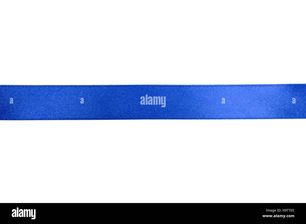 Shiny blue ribbon Stock Photo - Alamy