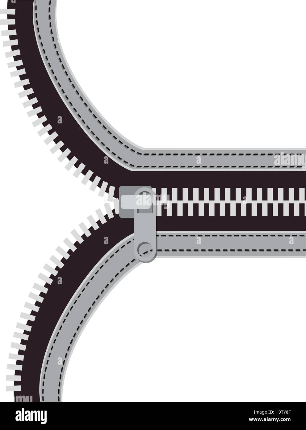 Isolated zip design Stock Vector Image & Art - Alamy