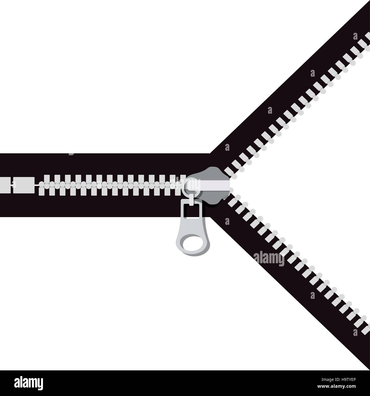 Isolated zip design Stock Vector Image & Art - Alamy