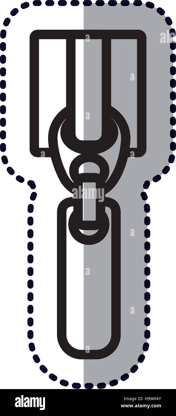 Isolated zip design Stock Vector Image & Art - Alamy