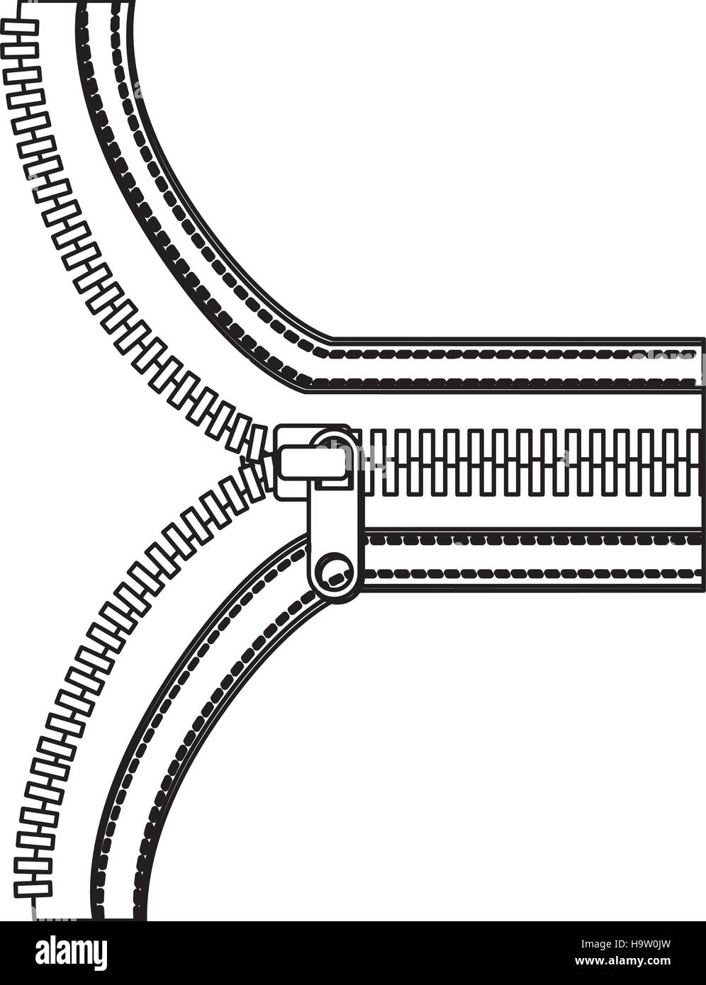 Isolated zip design Stock Vector Image & Art - Alamy