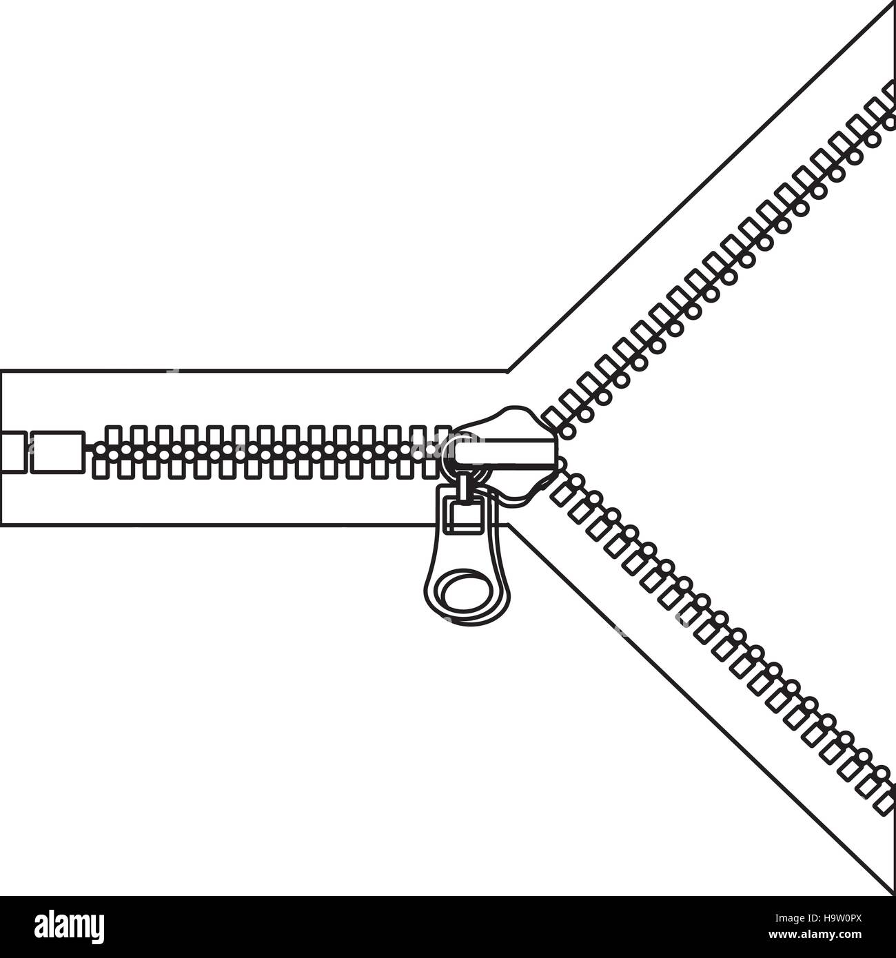 Isolated zip design Stock Vector Image & Art - Alamy